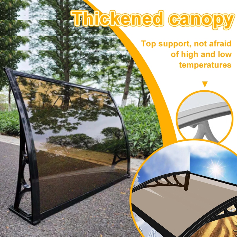 Heavy-duty Awning Canopy with Frame Window Outdoor Balcony Shades ...