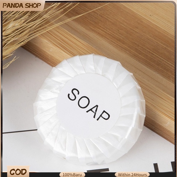 100pcs 10g Hotel Soap Disposable Round Bath Soap Hotel Supplies ...