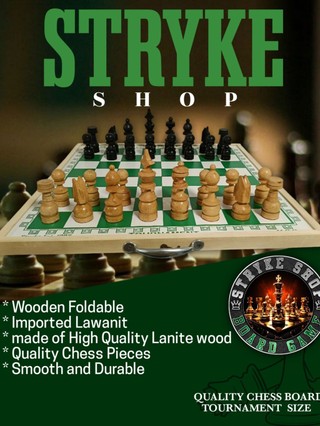 CHESS BOARD, TOURNAMENT, MEDIUM, PETITE, MALENGKE SIZE,SCRABBLE, GAME ...
