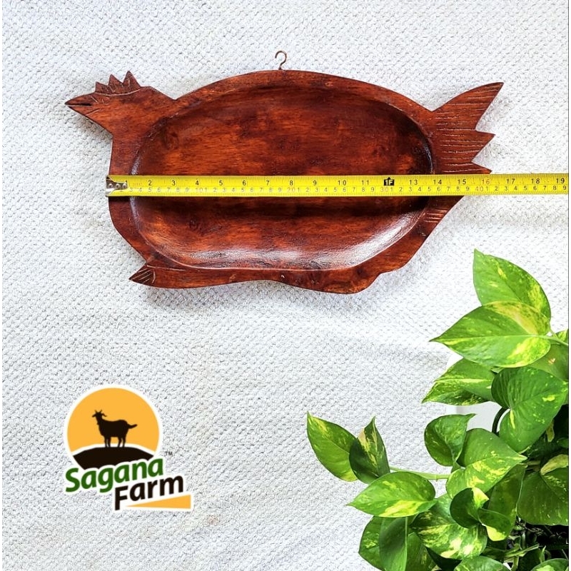 Chicken Wooden Tray / Lechon Manok Wood Tray | Shopee Philippines