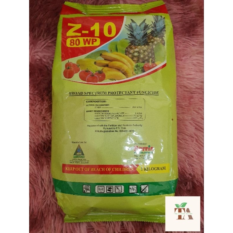 Z10 Fungicide 80 WP ~ 1kilo ~ Broad Spectrum Fungicide | Shopee Philippines