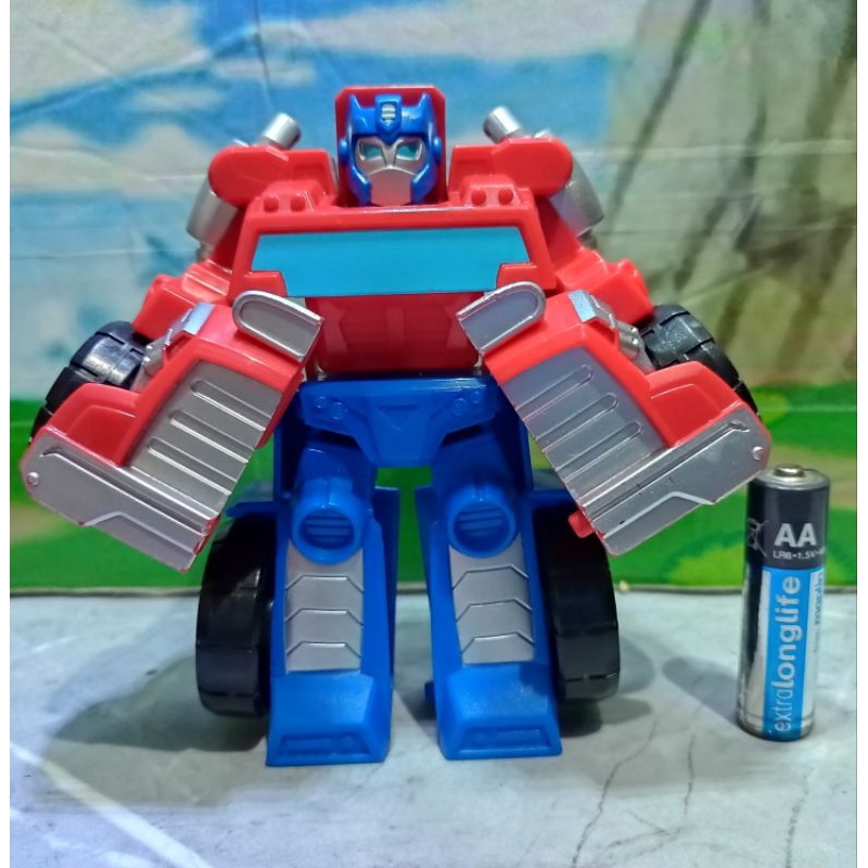 Transformers (Playskool Heroes) Rescue Bots Optimus Prime, Bumblebee ...