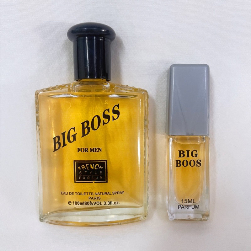 BIG BOOS ORIGINAL 100ml perfume + 15ml perfume 2in1 for men | Shopee ...