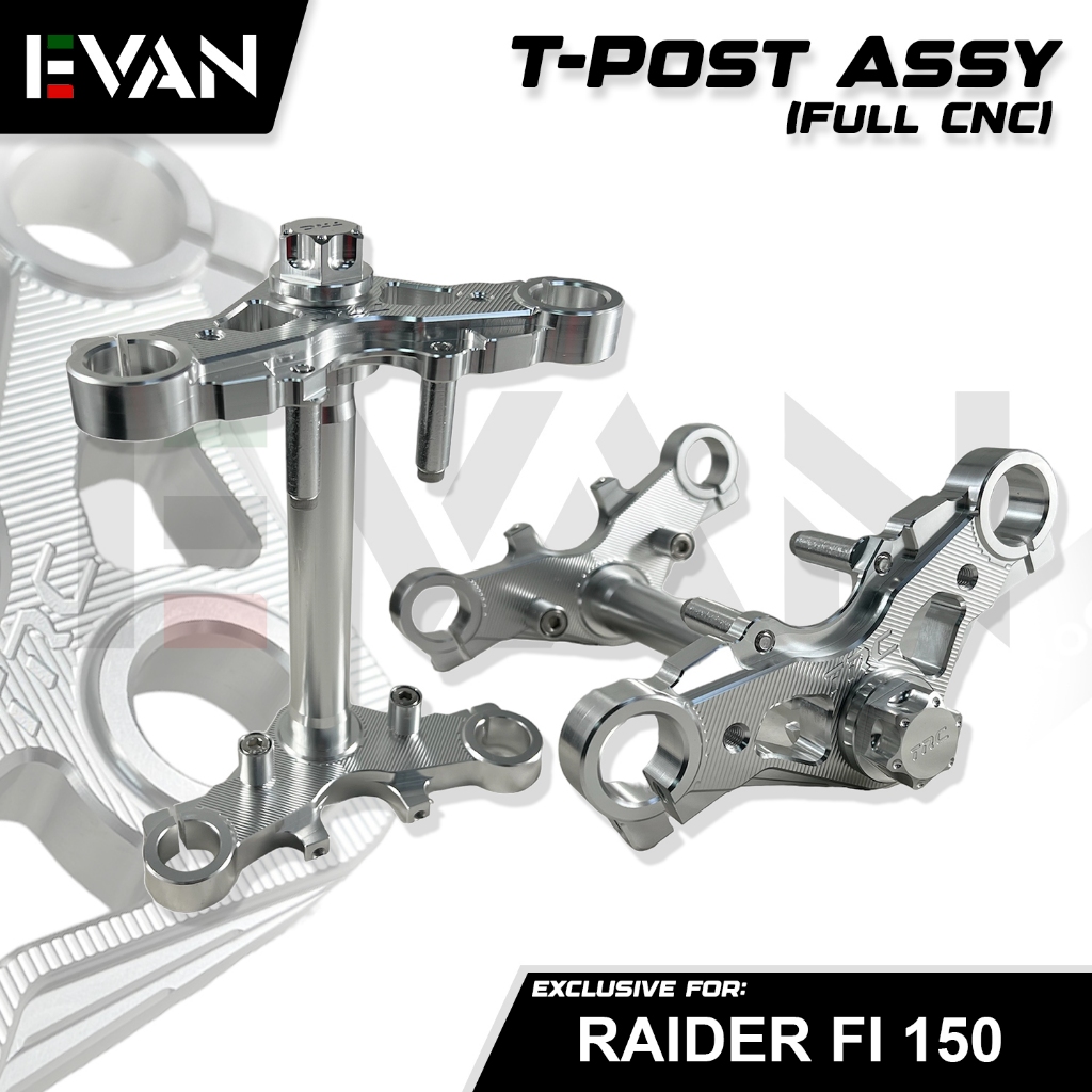 CNC ALLOY T POST ASSEMBLY | TRC BRAND FOR RAIDER 150 FI MOTORCYCLE ...