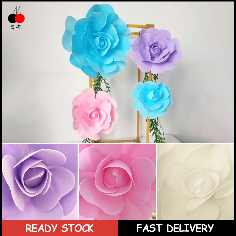 1pcs Multi-colour PE Foam Flowers Artificial DIY Fake Flowers Foam ...