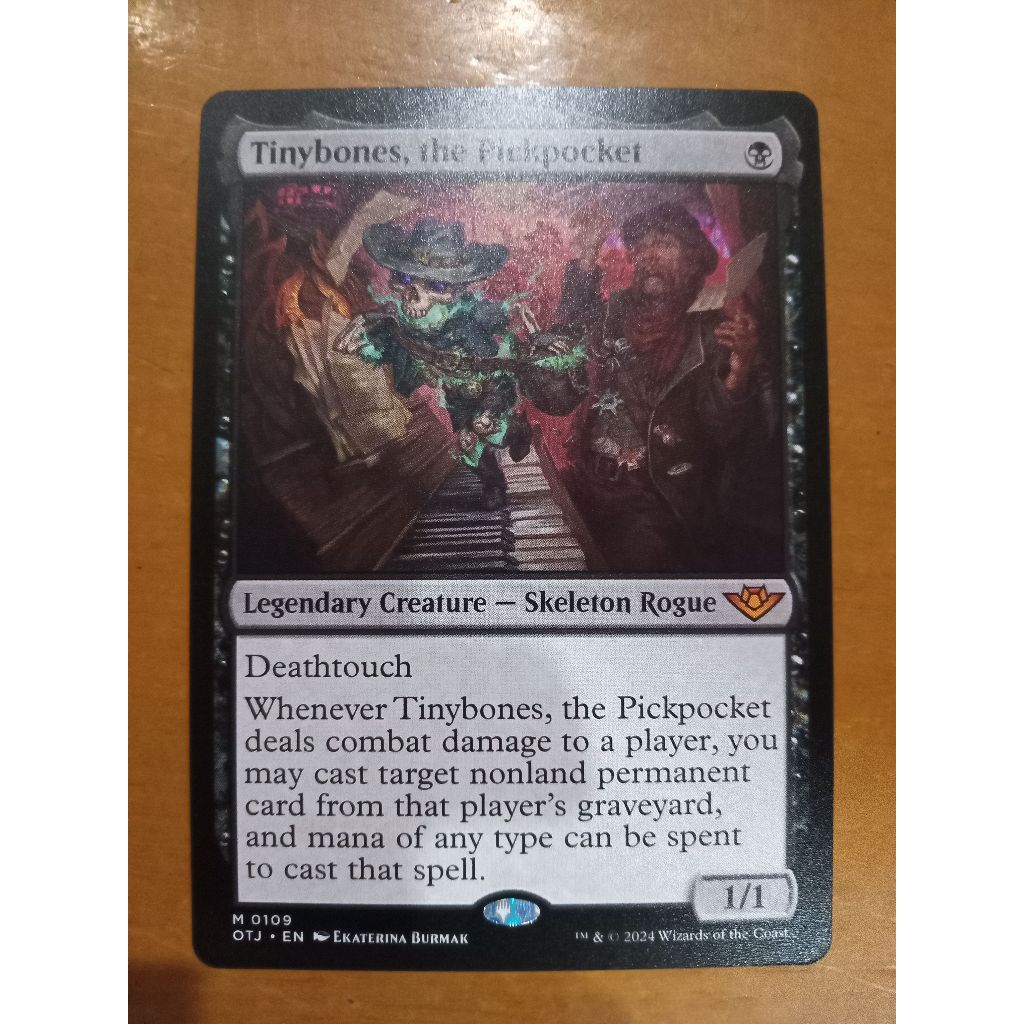 MTG Tinybones, the Pickpocket Mythic Outlaws of Thunder Junction OTJ Magic the Gathering ...
