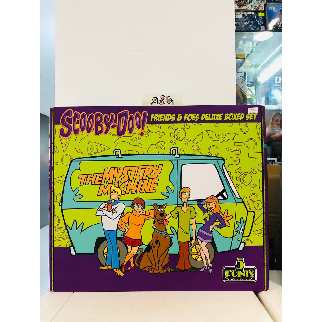 Mezco Toyz Scooby Doo 5 Points Scooby Doo Friends And Foes Deluxe Boxed