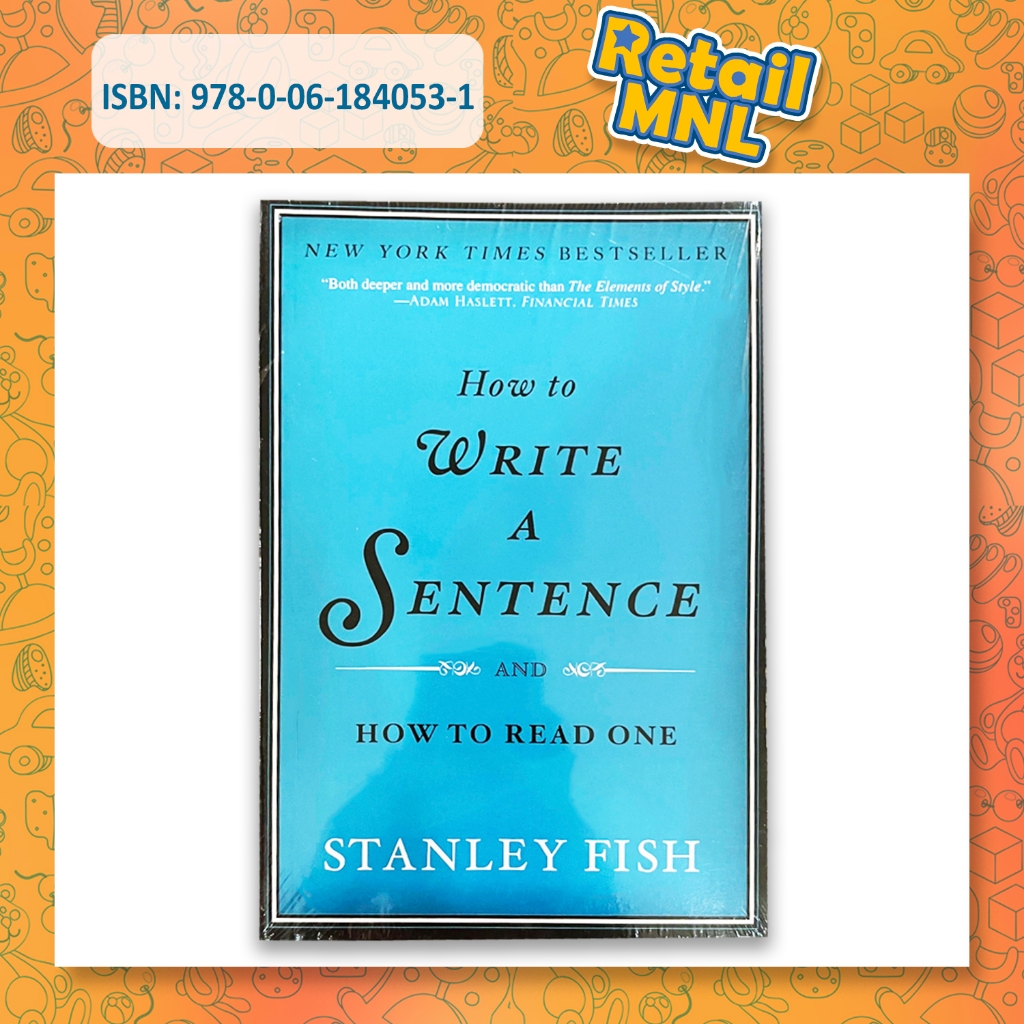 Retailmnl How to Write a Sentence and How to Read One Nonfiction Book ...