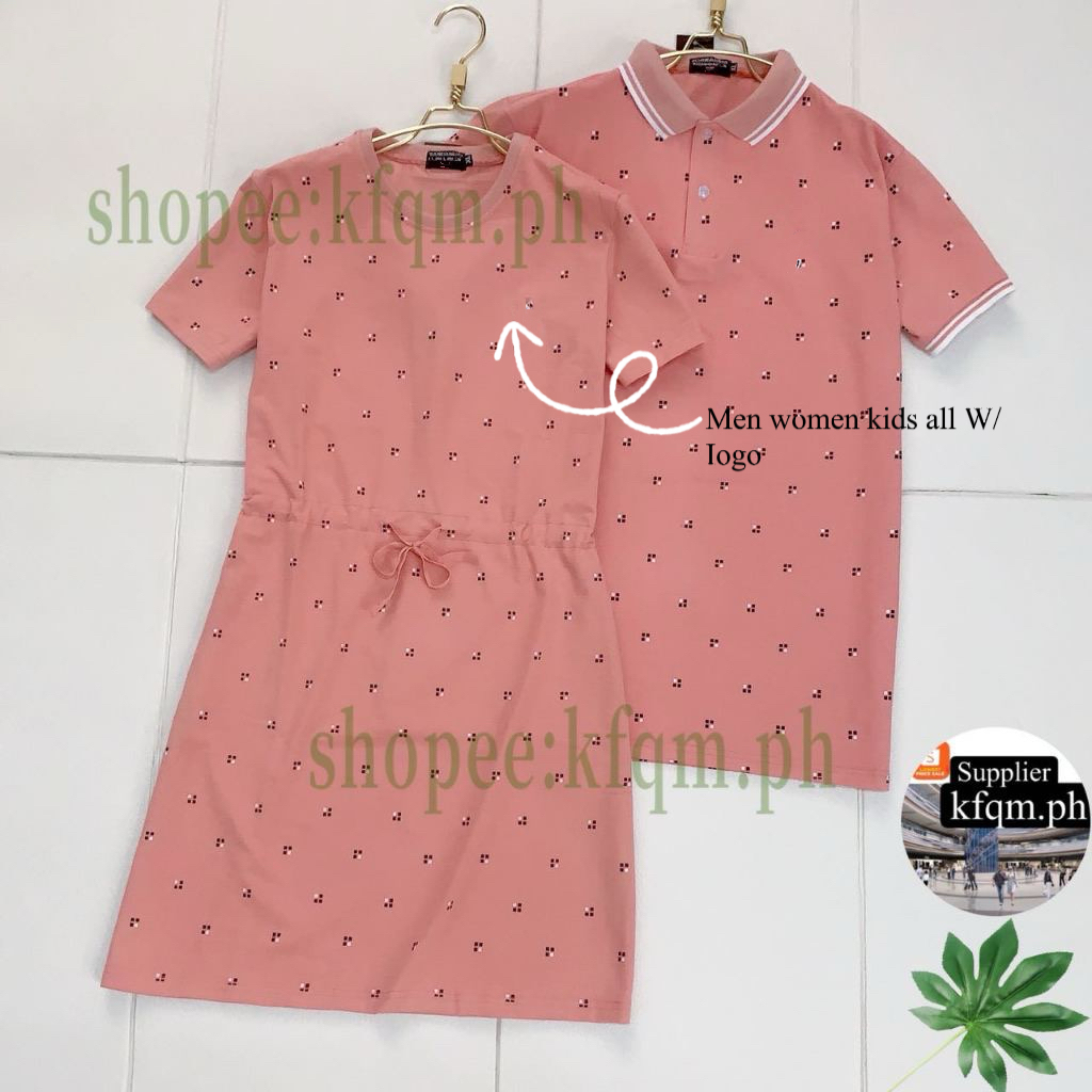 fashion Domino couple polo shirt Dress W/pocket cotton / SJKD SJKG ...