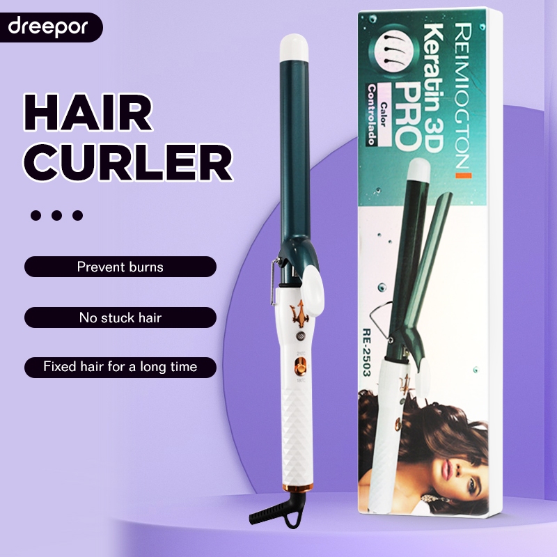Dreepor Hair Curlers Curler For Hair Curling Iron Wave Barrels Curl ...