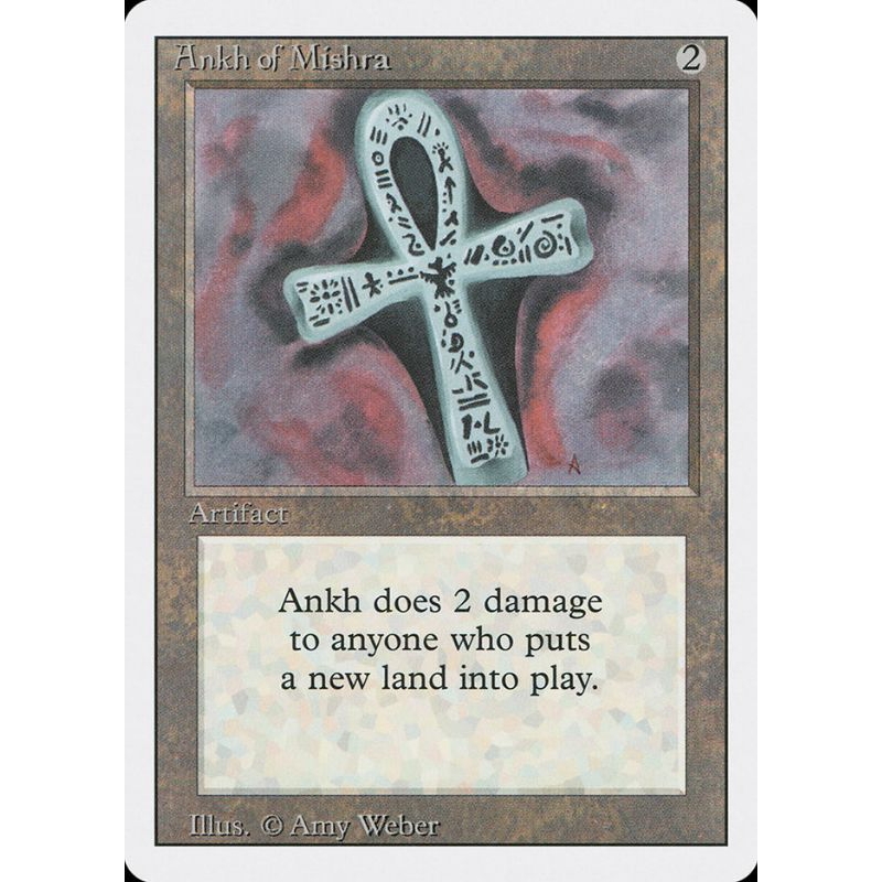 Ankh of Mishra MP MTG - Revised Edition | Shopee Philippines