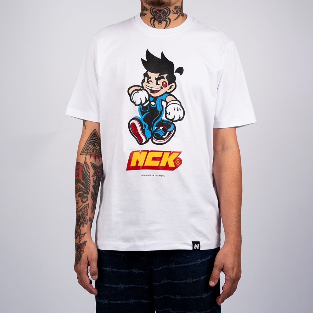 Nick Automatic "Alpha Buddy OG" White T-shirt | Shopee Philippines