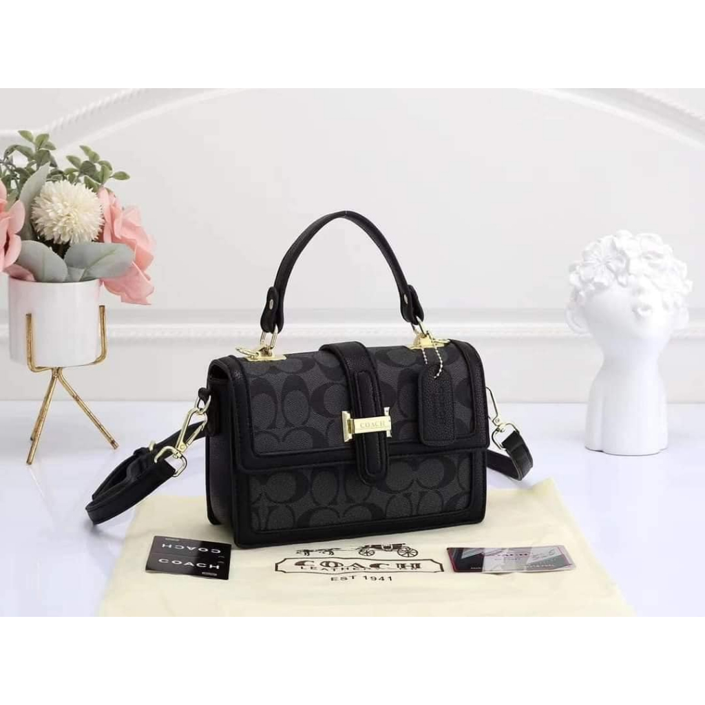 WC Fashionable Flap Monogram Sling Bag with Detachable Strap Casual ...