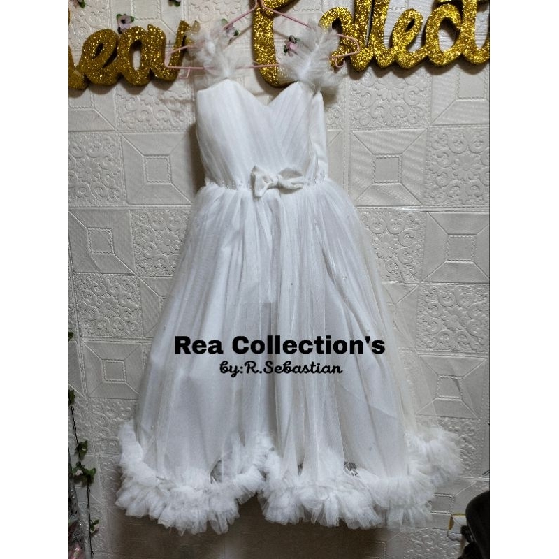 FLOWERGIRLS GOWNS TULLE RAFFLES | Shopee Philippines