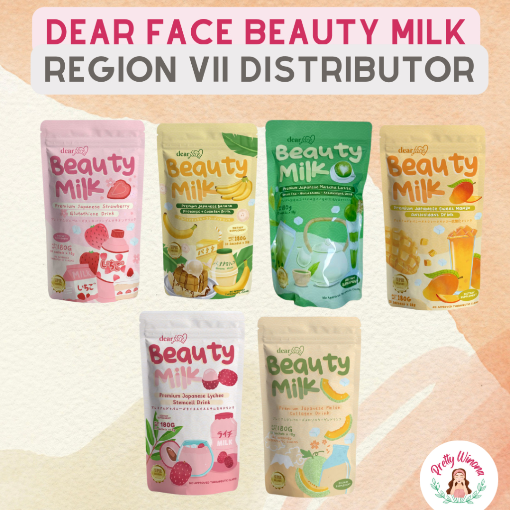 Dear Face Beauty Milk Collagen Drink Official Distributor Cebu | Shopee ...
