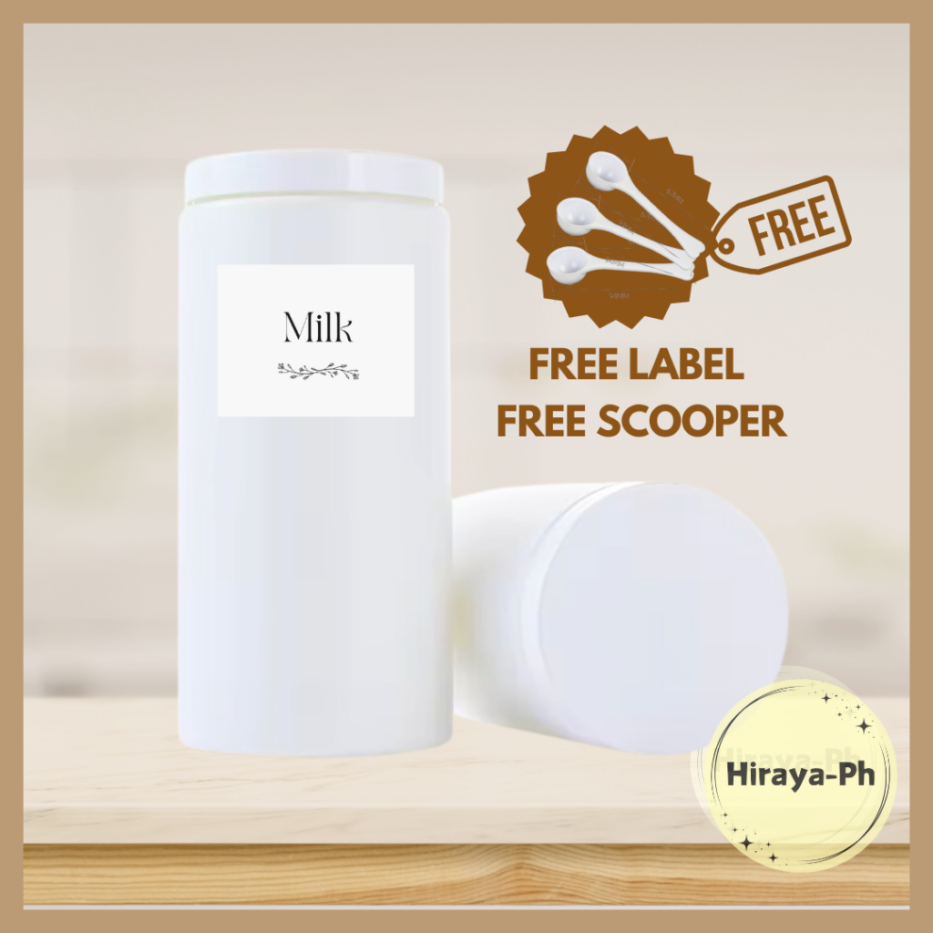 Hiraya Ph 500 ml / 1000 ml Plastic Pantry Canister Container Kitchen ...