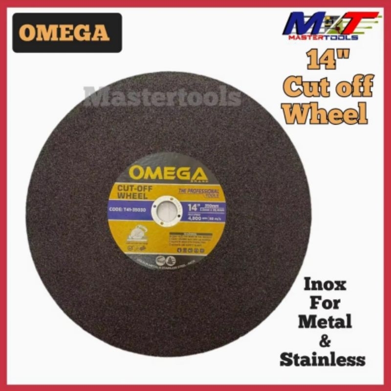 Omega Cutting Off Wheel 14" for metal cutting | Shopee Philippines
