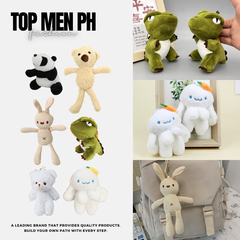 TOP MEN PH 2025 Cute Stuffed Toy Plush Bag Accessories Keychain Pendant ...