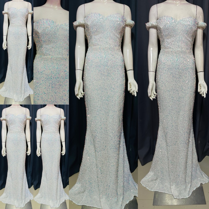 Elegant Gown Sagala and pageant | Shopee Philippines