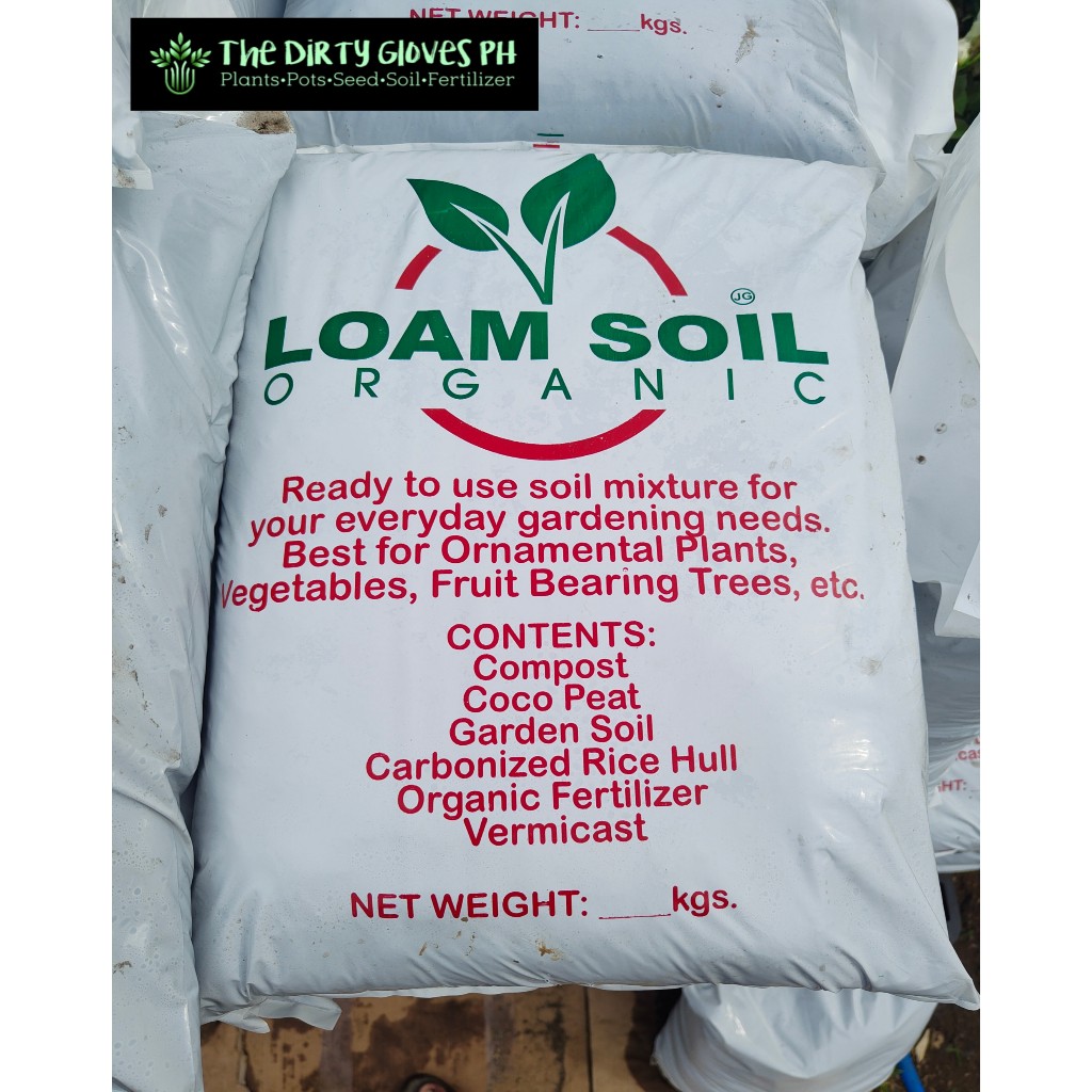 Loam Soil Organic 10KGs - Ready to Use Pure Garden Soil - Best for ...