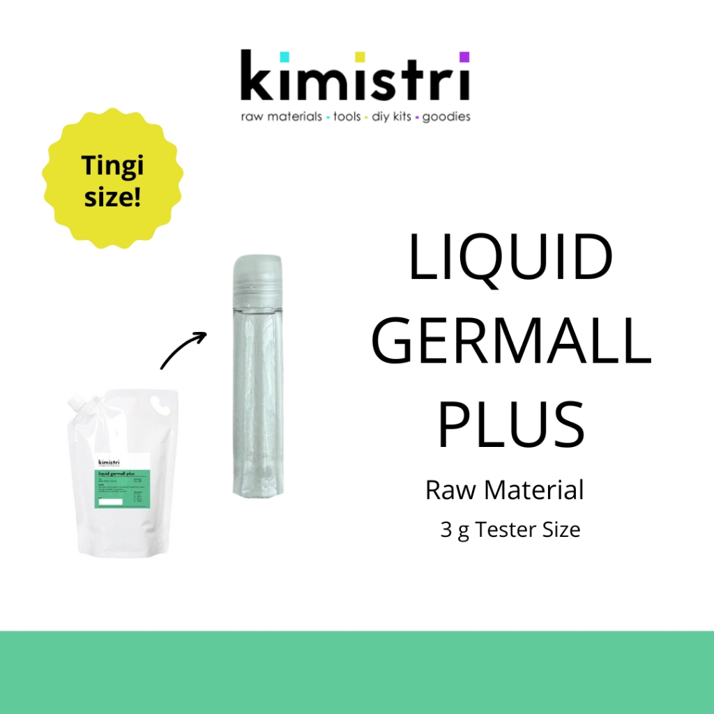 Liquid Germall Plus Tingi Size 3 g Only - Preservative for Cosmetics ...