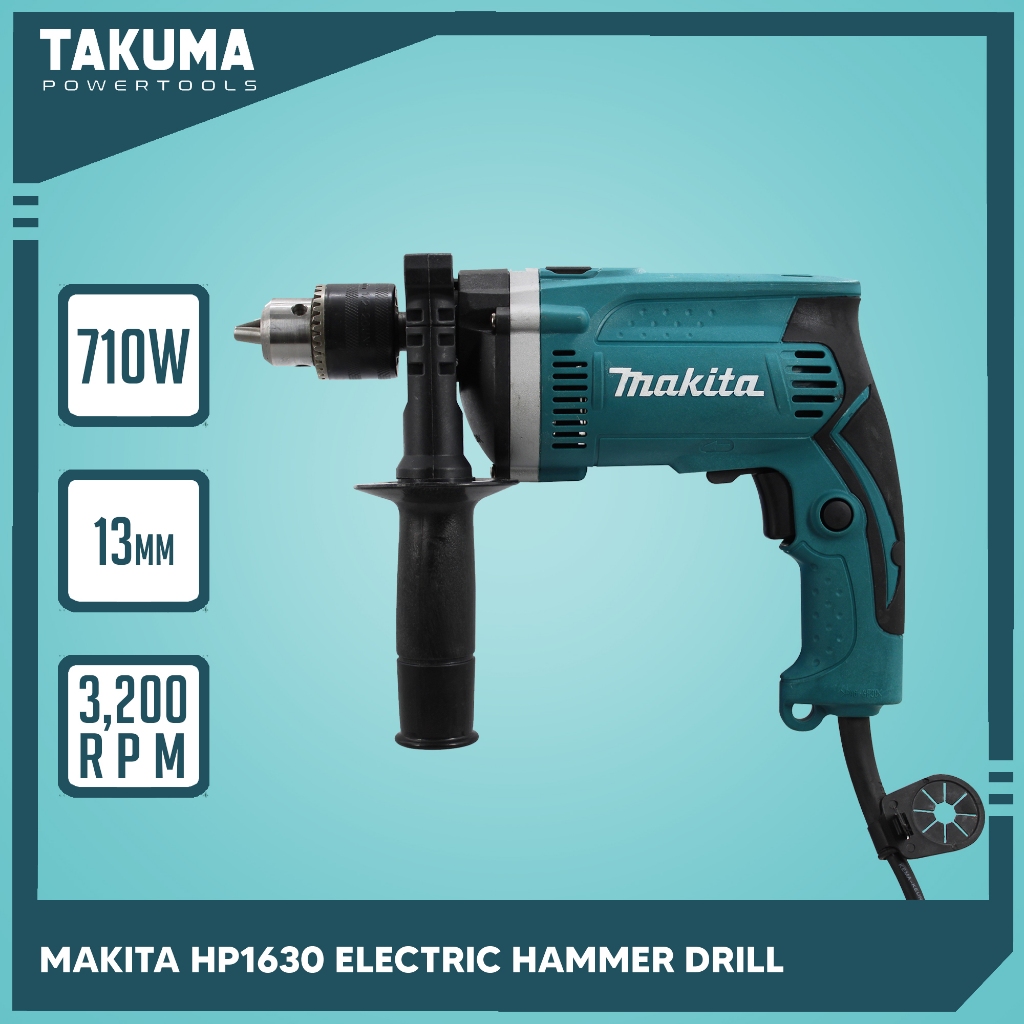 Makita HP1630 Hammer Drill 16mm | Shopee Philippines