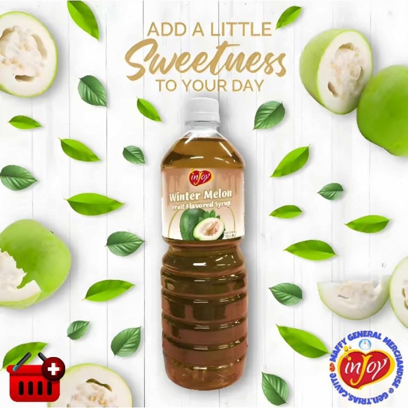 INJOY WINTERMELON FRUIT FLAVORED SYRUP (1L) | Shopee Philippines