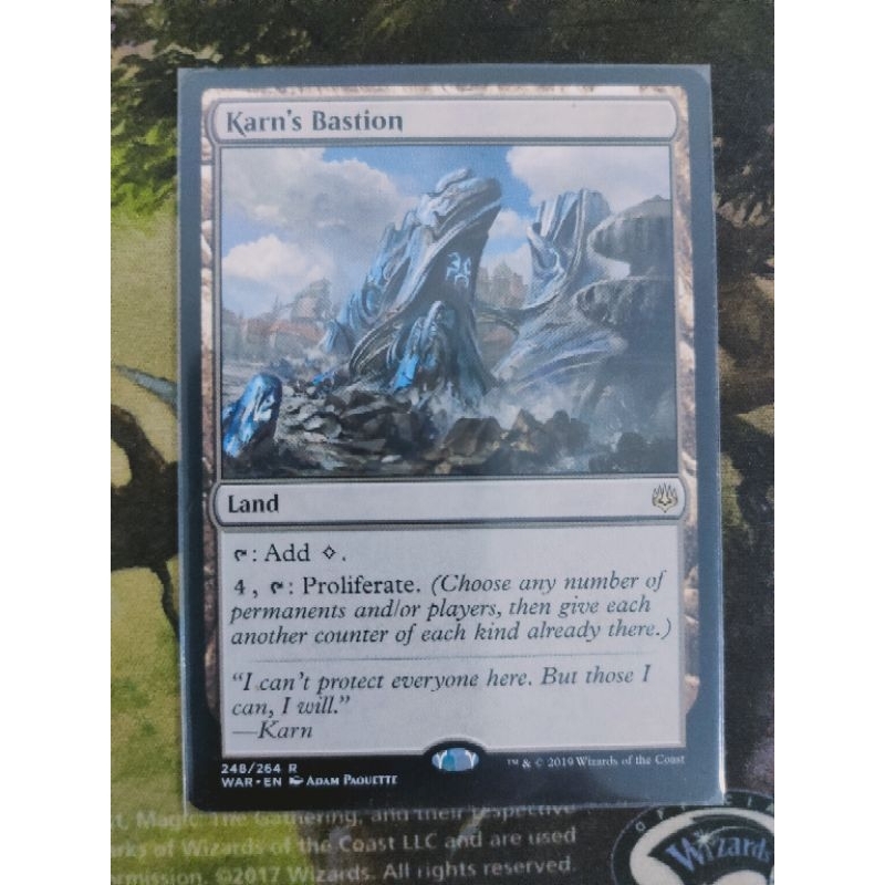 MTG - Karn's Bastion - WAR / RVR | Shopee Philippines