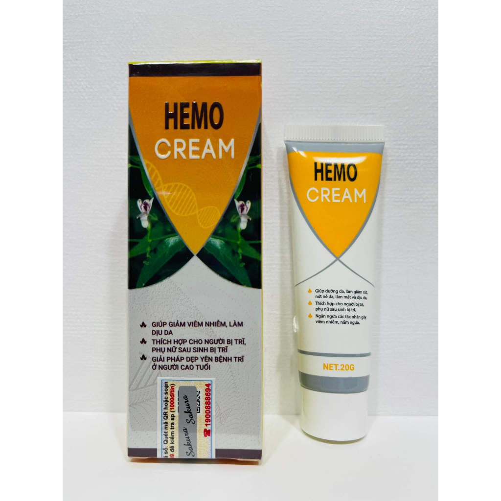 HEMOCREAM for people with hemorrhoids, helps reduce inflammation and ...