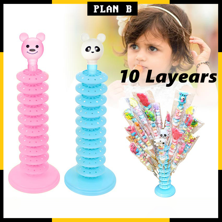 10 Layer Lollipop Display Stand Holder Circular Lollipop Table Tree ...