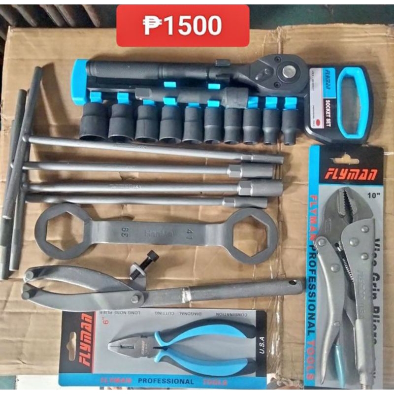 flyman package cvt tools pang gilid mc（1,500 lahat ) | Shopee Philippines