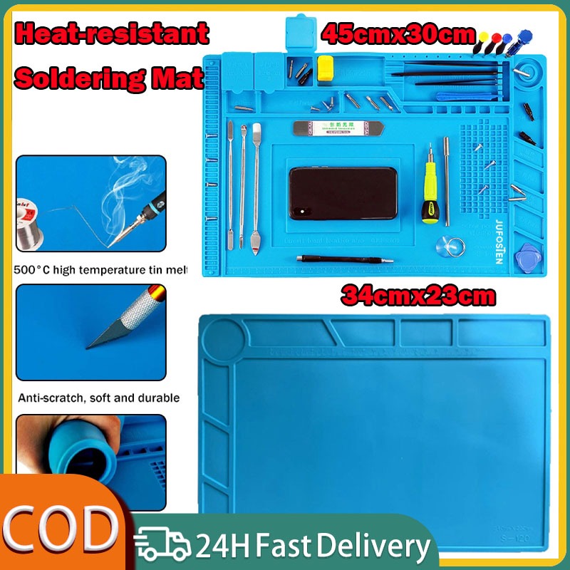 Heat Insulation Silicone Pad Soldering Repair Mat Oriiginal Sunshine ...