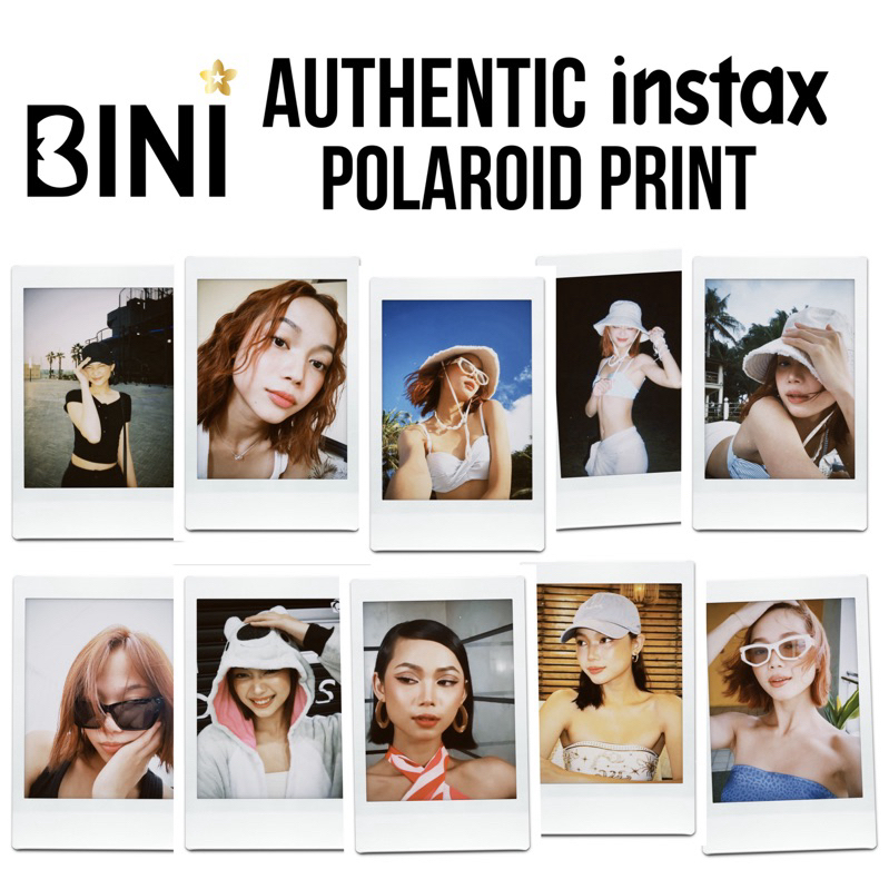 BINI Gwen Girlfriend Material Instax Film Print AUTHENTIC | Photocard ...