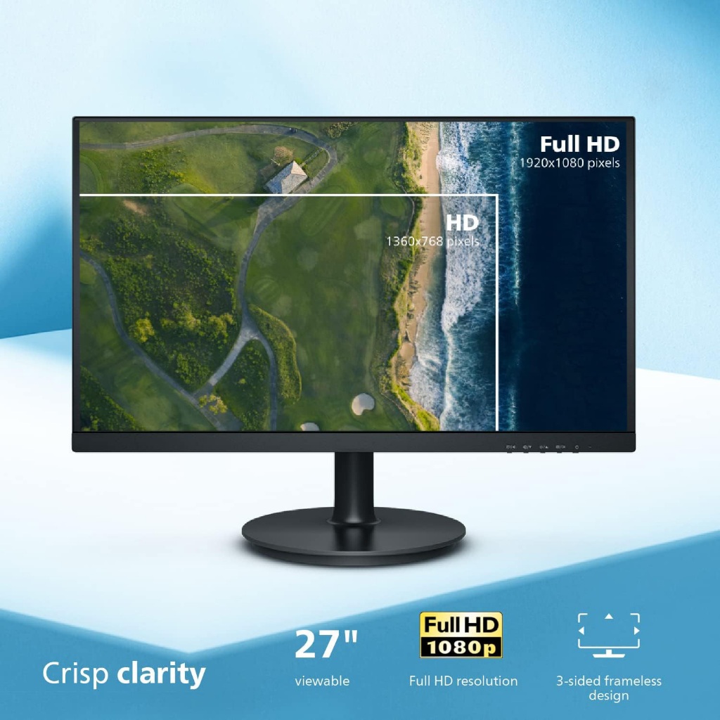 Expose 24 27 inch Gaming Monitor 120Hz/144Hz/165Hz Curved white PC ...