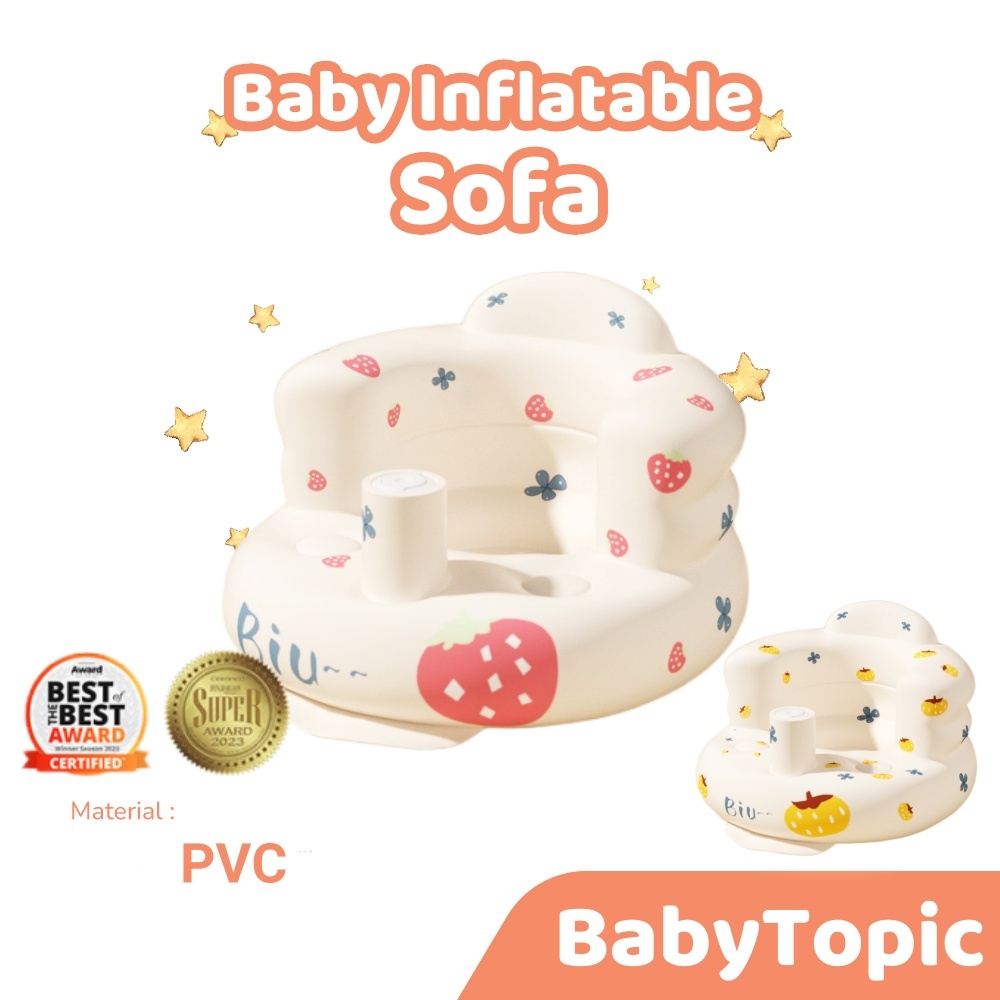 Baby Duck Inflatable Sofa Chair for Baby Chair Infant Portable ...