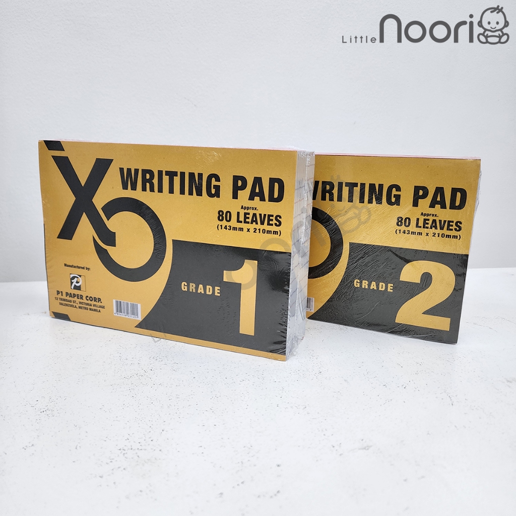 XO WRITING PAD PAPER GRADE 1 GRADE 2 (143mm x 210mm) | Shopee Philippines