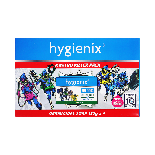 Hygienix Germ Fighting Four Soap Pack 125g | Shopee Philippines
