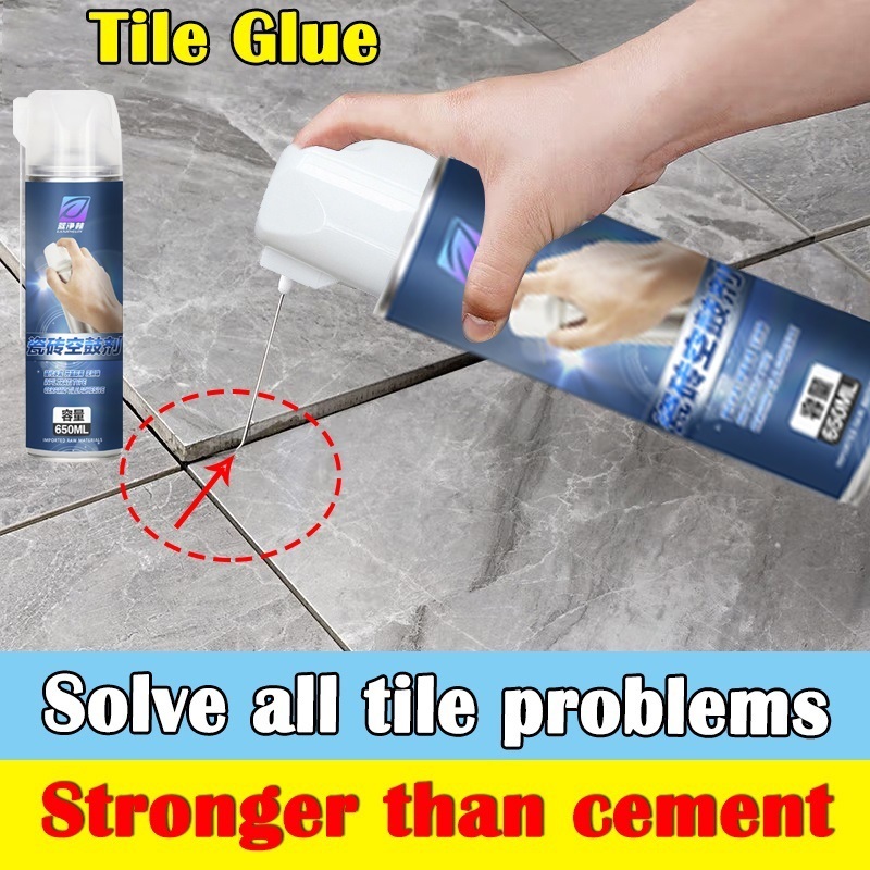 650ML Tile Adhesive Tile Empty Drums Penetration Empty Drum Tile Adhesive Self -spray Tile ...