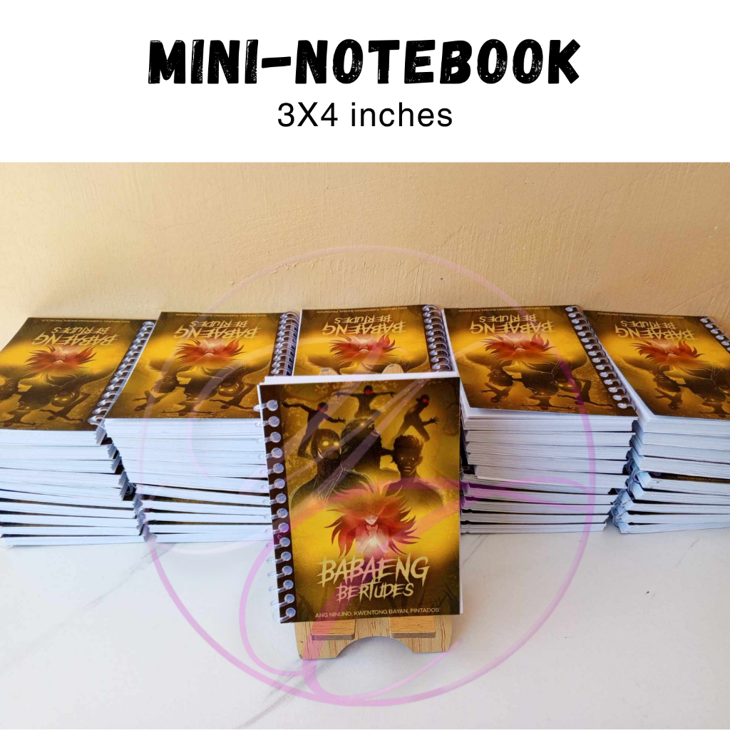 Customized Mini-notebooks for event giveaways, freebies, souvenirs ...