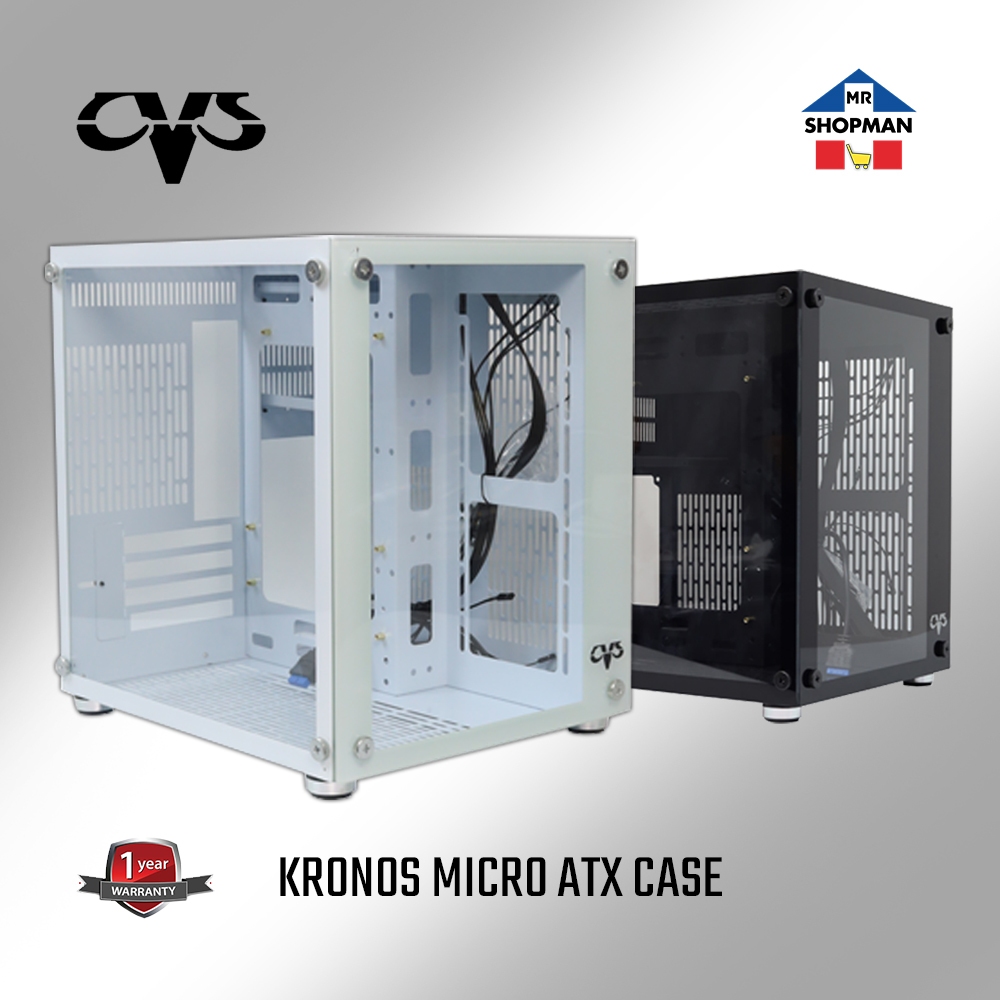 CVS Kronos Dual Chamber Case MATX PC Chasis | Shopee Philippines