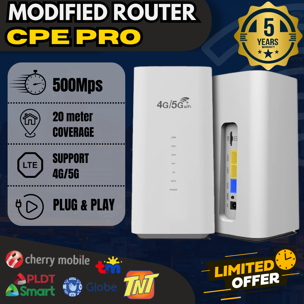 WiFi Router Sim Card Modem 4G/5G Pro CPE Original LTE Cat12 Up To 600Mbps 2.4G 5G AC1200 ...