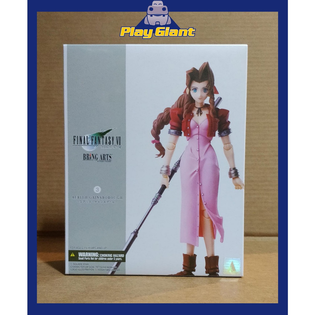 Bring Arts Aerith Gainsborough Final Fantasy VII Action Figure | Shopee ...