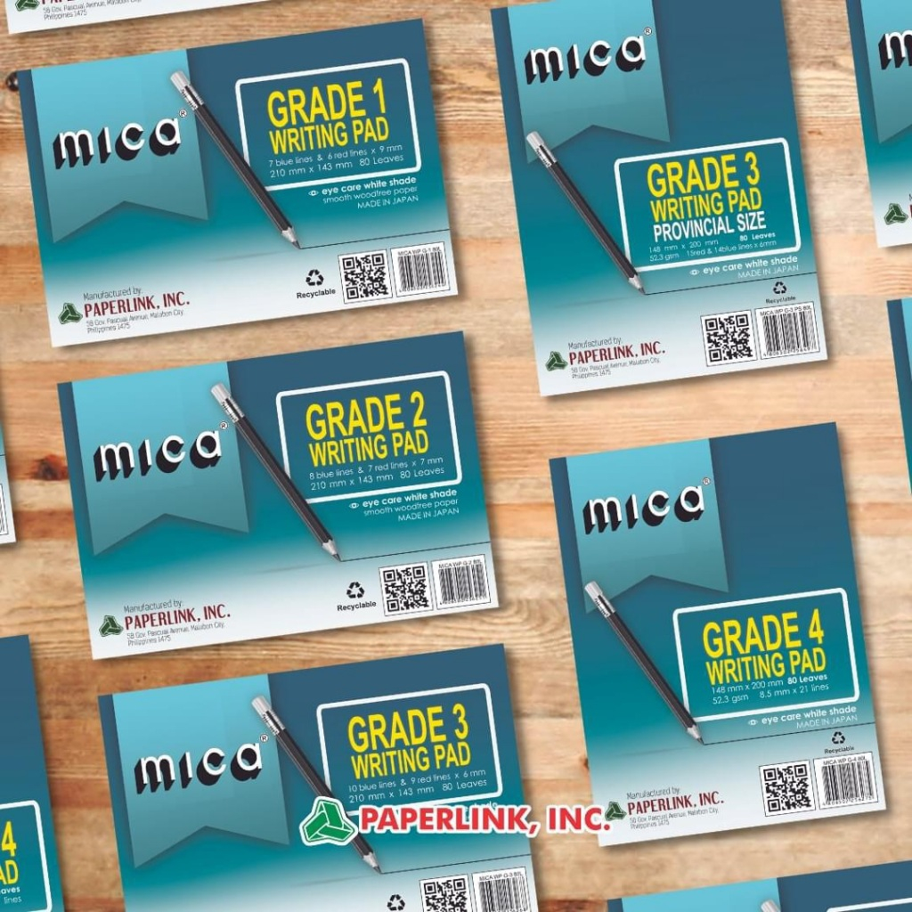 MICA PAD PAPER 3 PADS PER BUNDLE | WASHI CORNER | Shopee Philippines