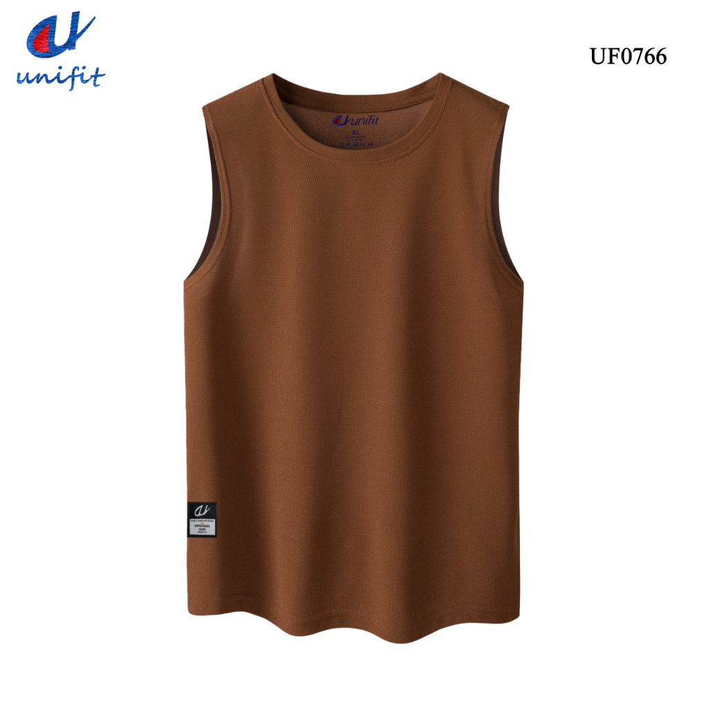 UNIFIT Waffle Sando Tank Top Clothes Menswear Comfortable Workout ...