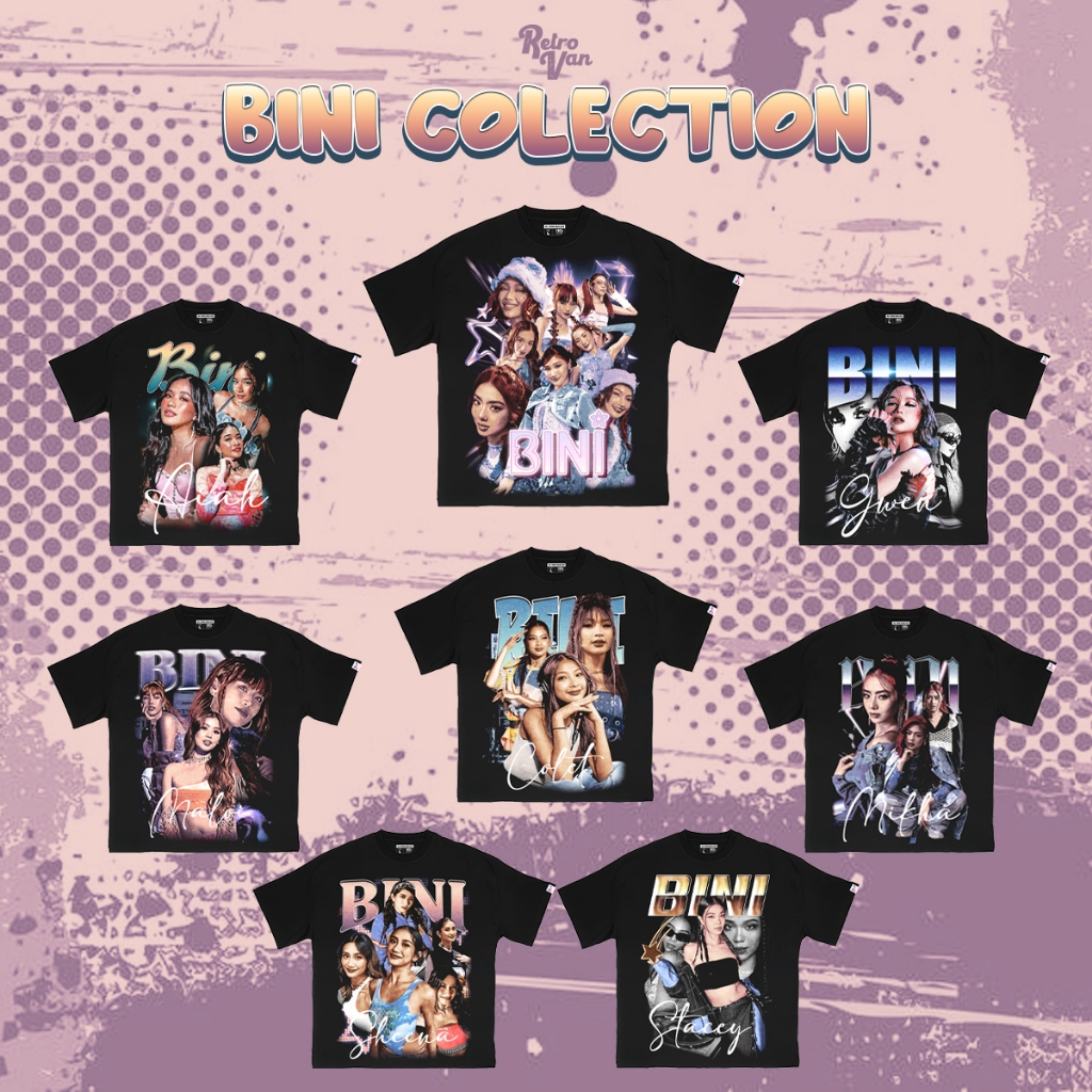 RETROVAN BI-NISOLO COLLECTION RETRO VIBES VINTAGE BOOTLEG HALFTONE ...