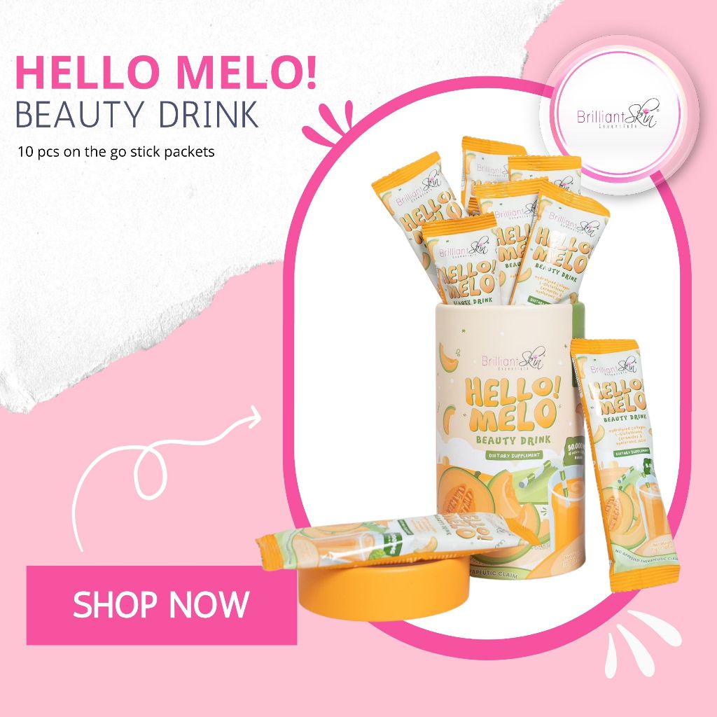 Brilliant Skin Essentials HELLO MELO Beauty Drinks | Melon Collagen L ...