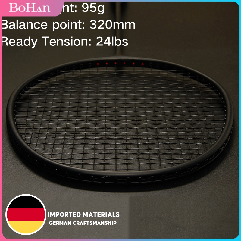 Badminton Racket Single Full Carbon 24 Lbs Training 100% Original ...