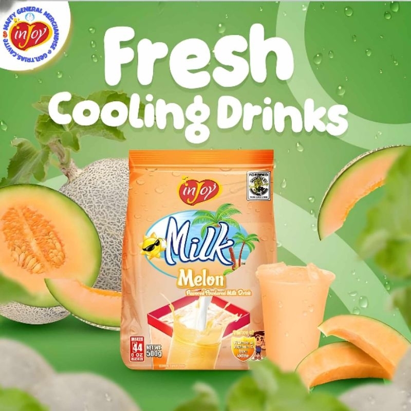 InJoy SWEETENED Milk Melon flavored powder milk (PALAMIG) | Shopee ...