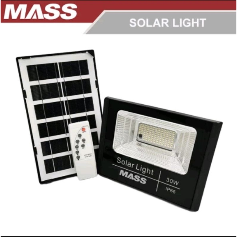 MS-030 MASS LED SOLAR LIGHT WATERPROOF LAMP - 30 WATTS | Shopee Philippines
