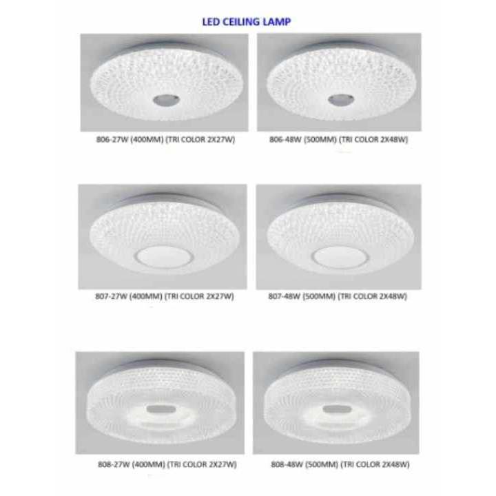Champ Low Ceiling Lamp Tri-color Modern/Contemporary LED Lighting ...